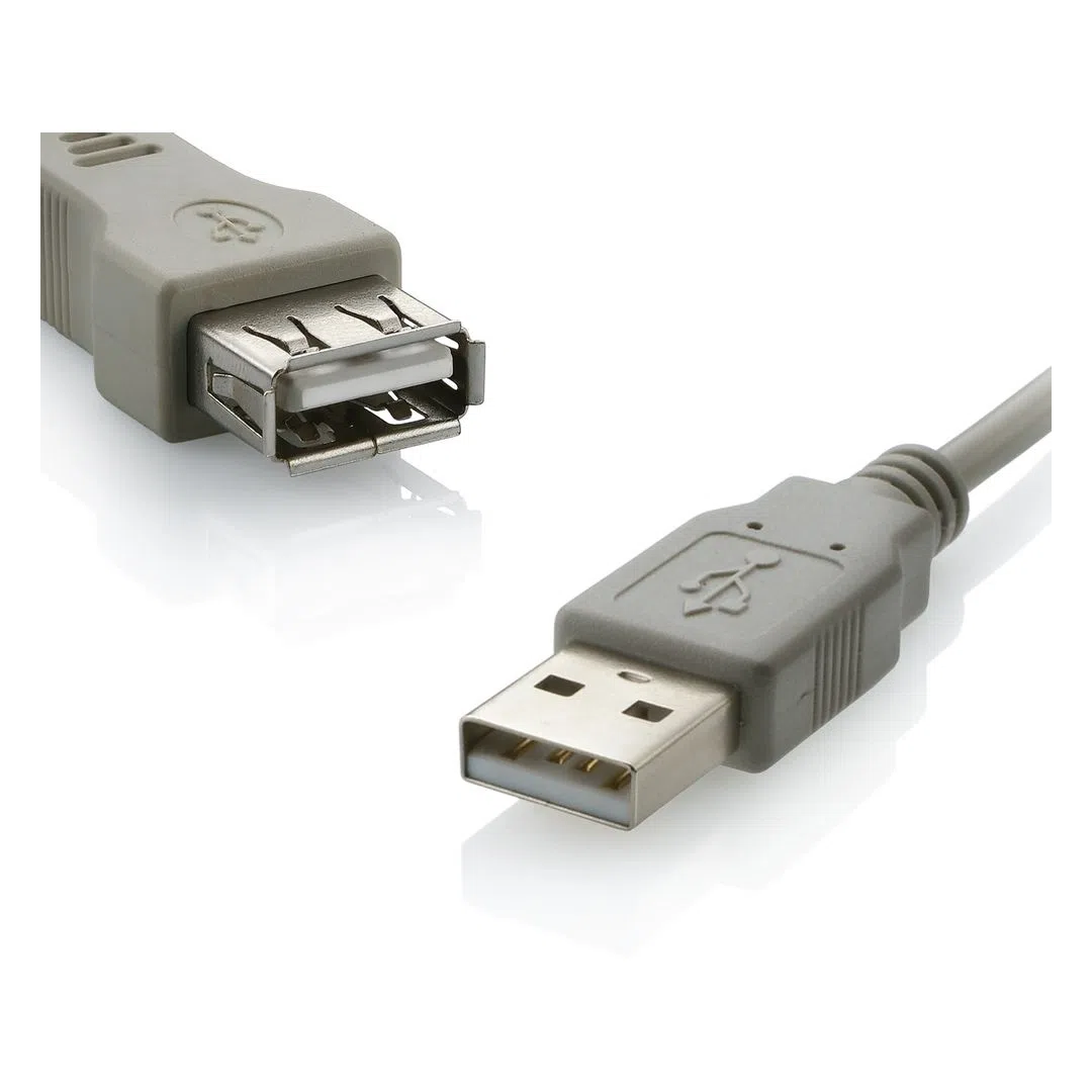 CABO EXTENSOR USB MACHO x FEMEA - 1,80 METROS - DIP COMPUTADORES